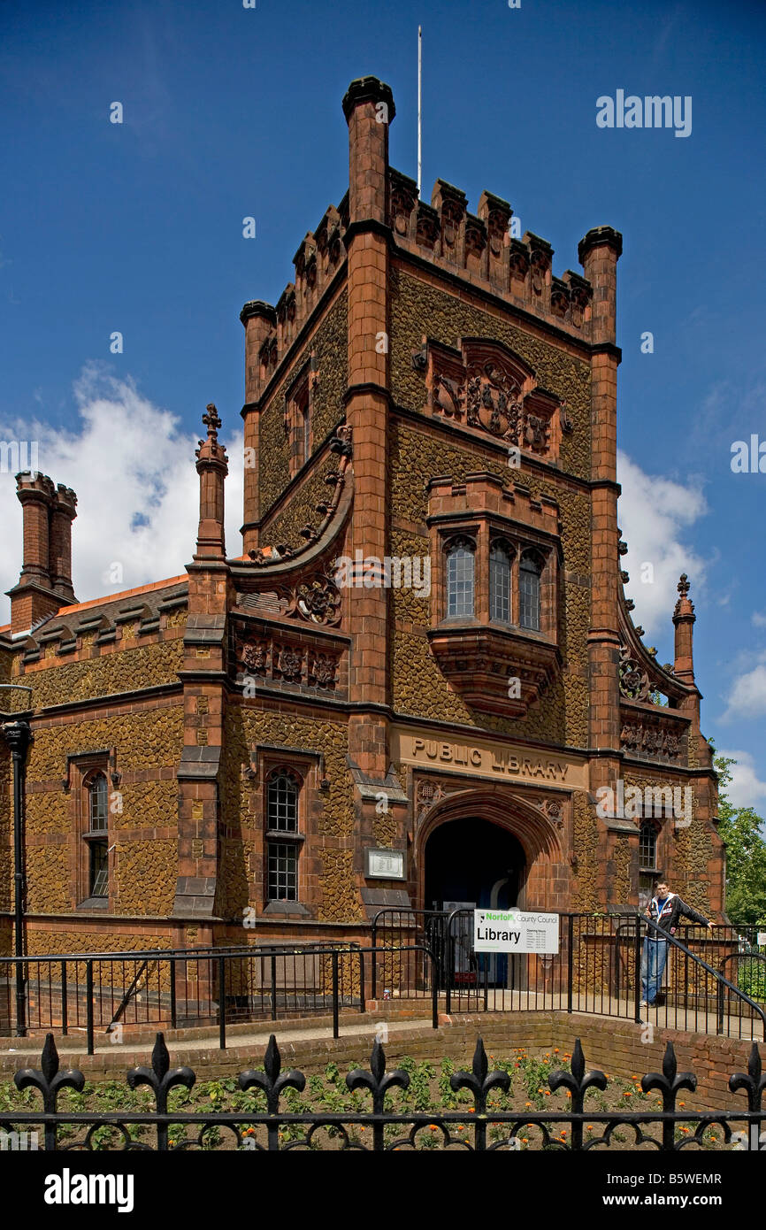 King s Lynn Public Library Norfolk UK Stock Photo - Alamy