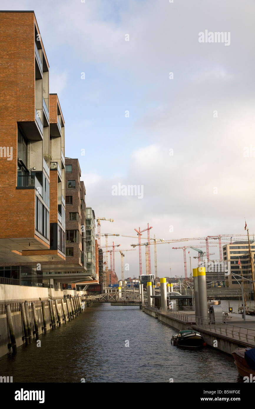 New buildings in the HafenCity area of Hamburg, Germany Stock Photo - Alamy