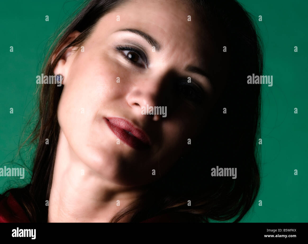 Attractive middle aged woman hi-res stock photography and images - Alamy