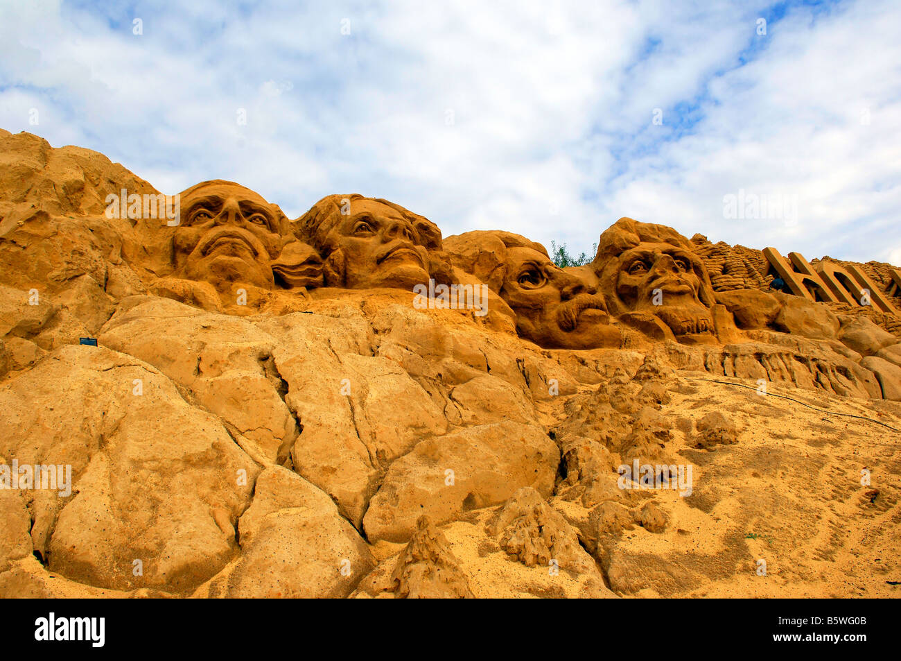 the founding fathers mount rushmore Stock Photo - Alamy