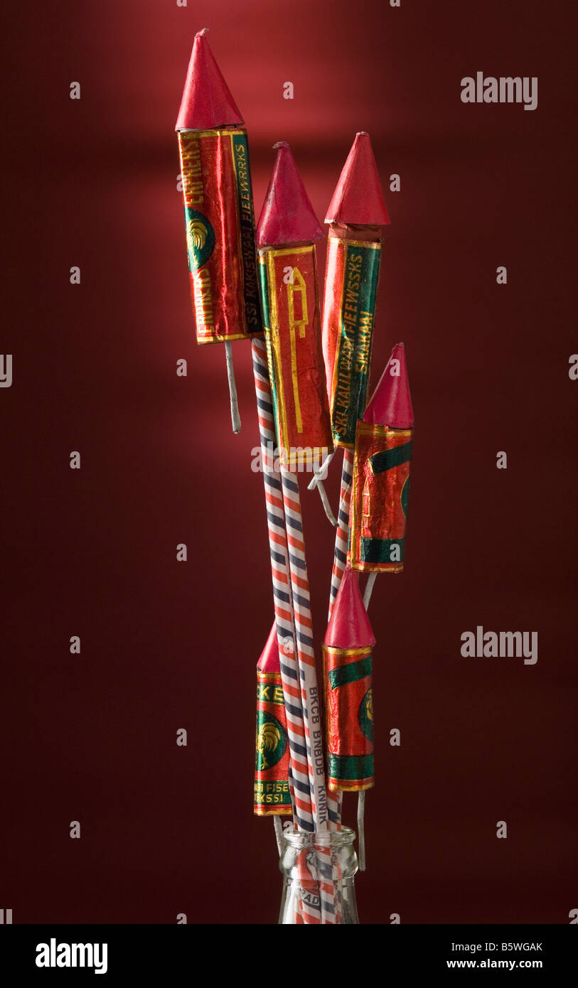 Bottle rockets fireworks hi-res stock photography and images - Alamy