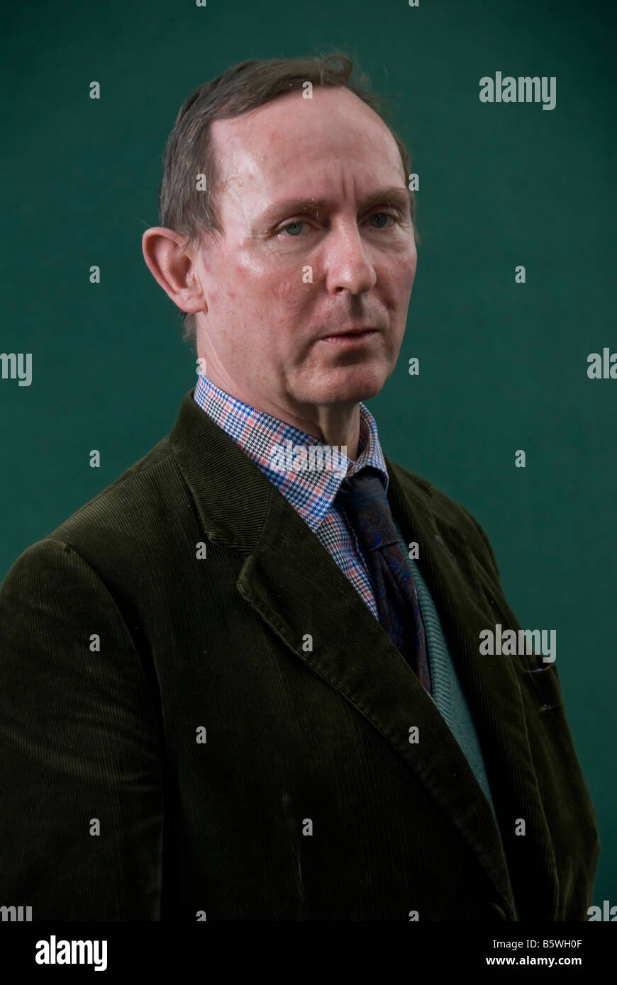 Biographer Andrew Norman Wilson at the 2007 Edinburgh Book Festival. UK ...