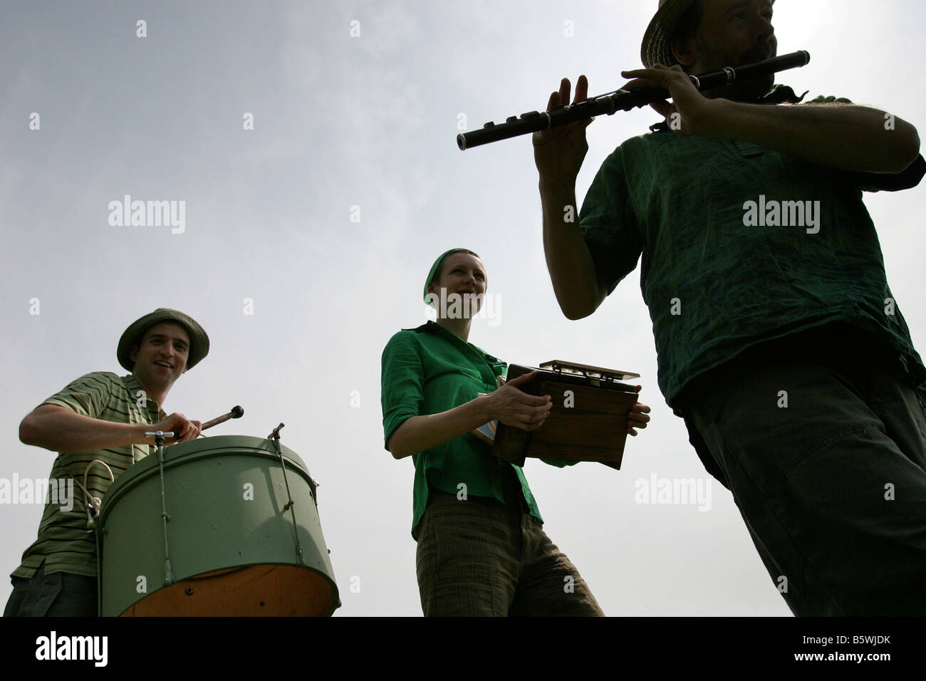 National Trust Theatre Musicians Stock Photo - Alamy