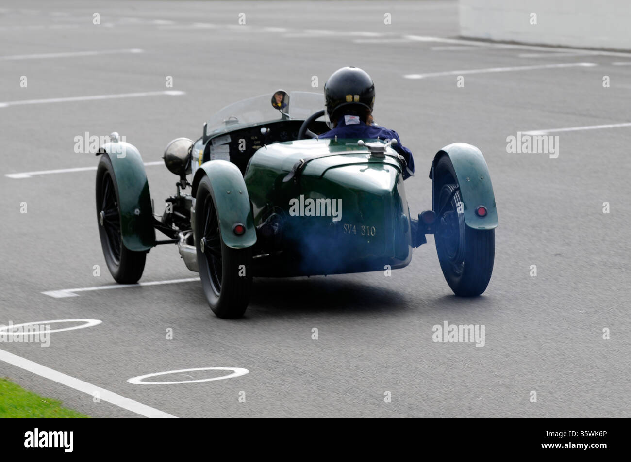 1930 Riley special The Runner Bean 1089cc at VSCC Autumn sprint ...