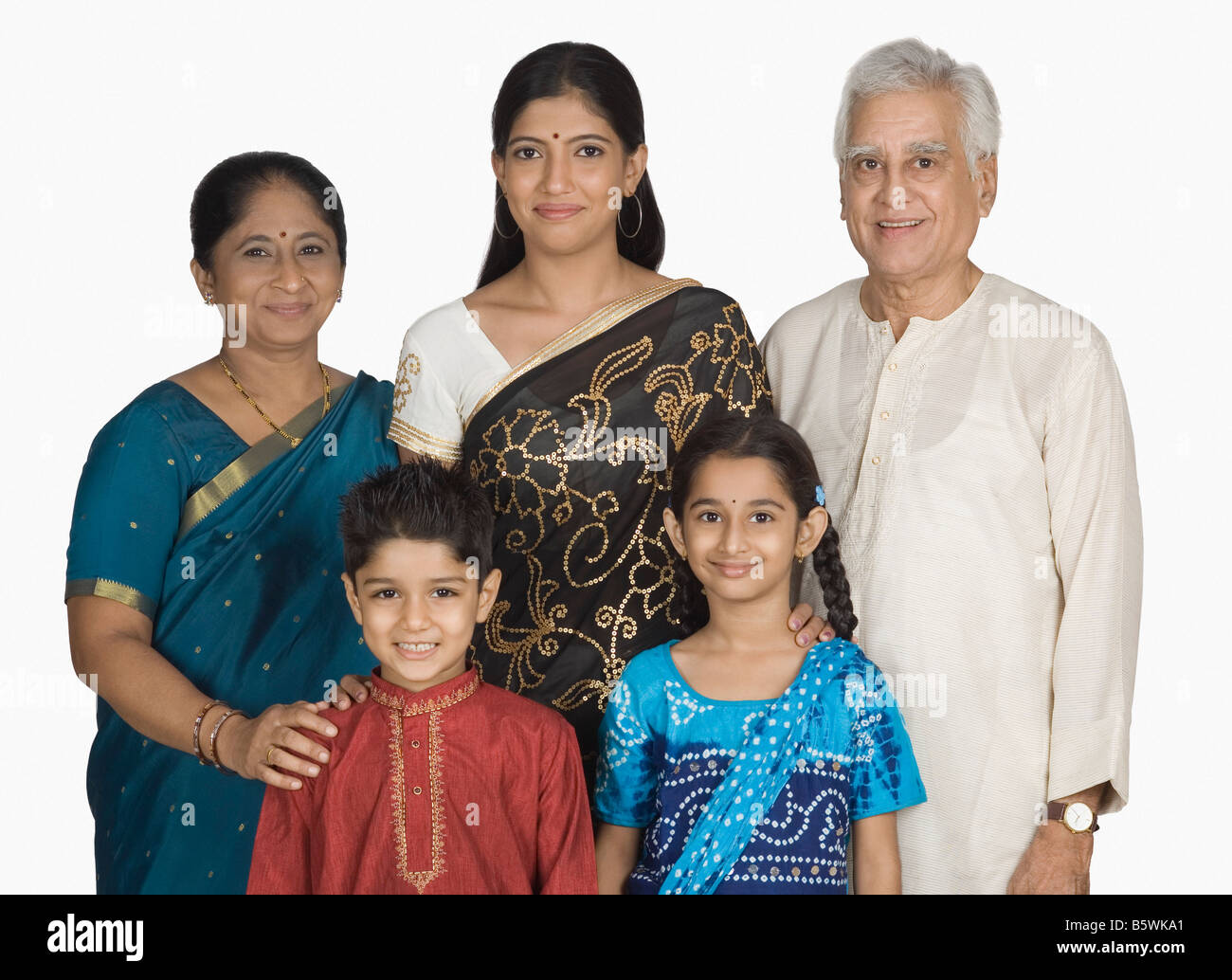 Portrait of a family Stock Photo - Alamy