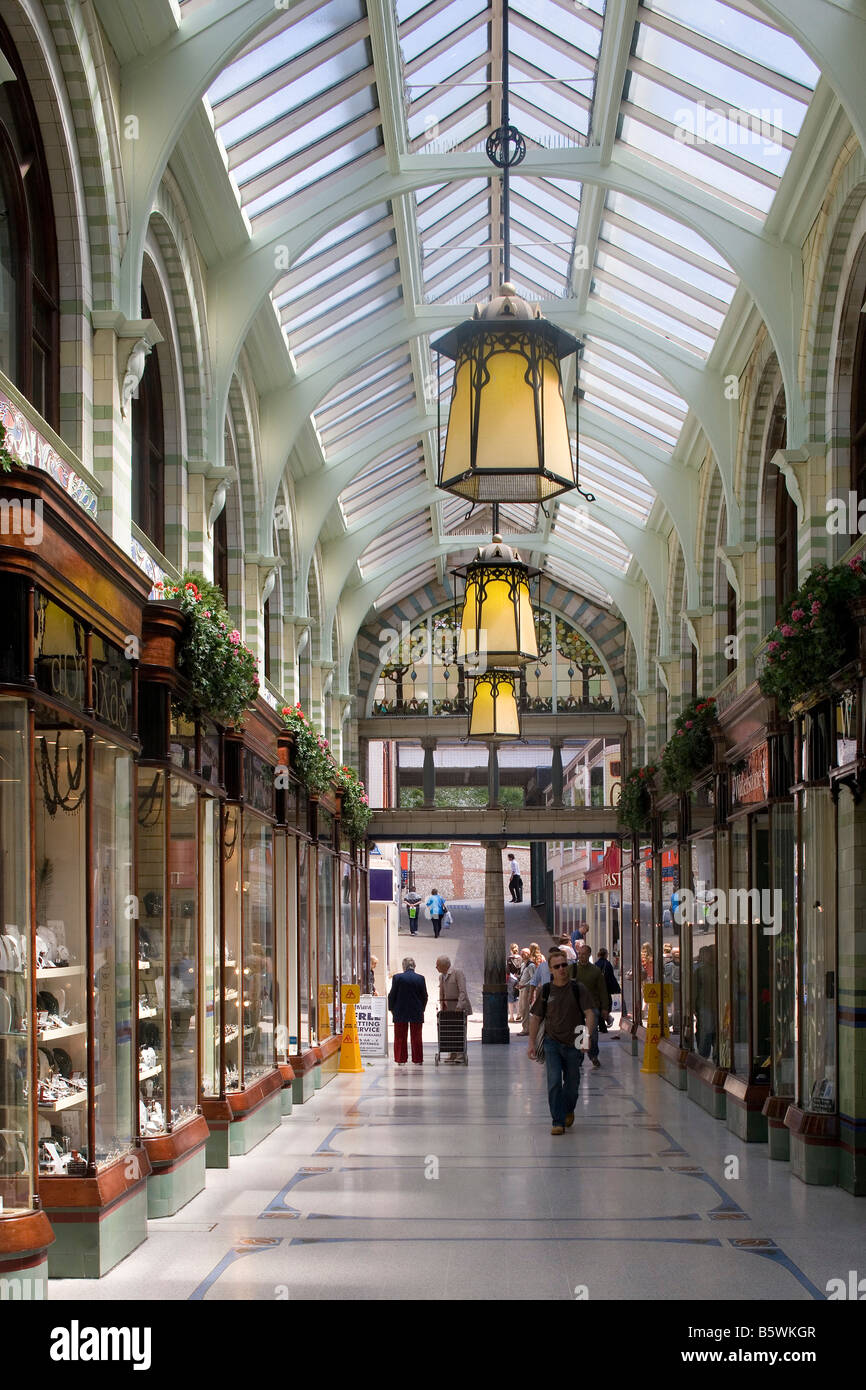 Norwich Royal Arcade Norfolk UK Stock Photo - Alamy