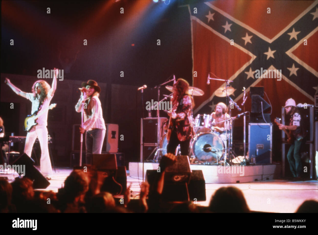 LYNYRD SKYNYRD US group in 1975 Stock Photo - Alamy