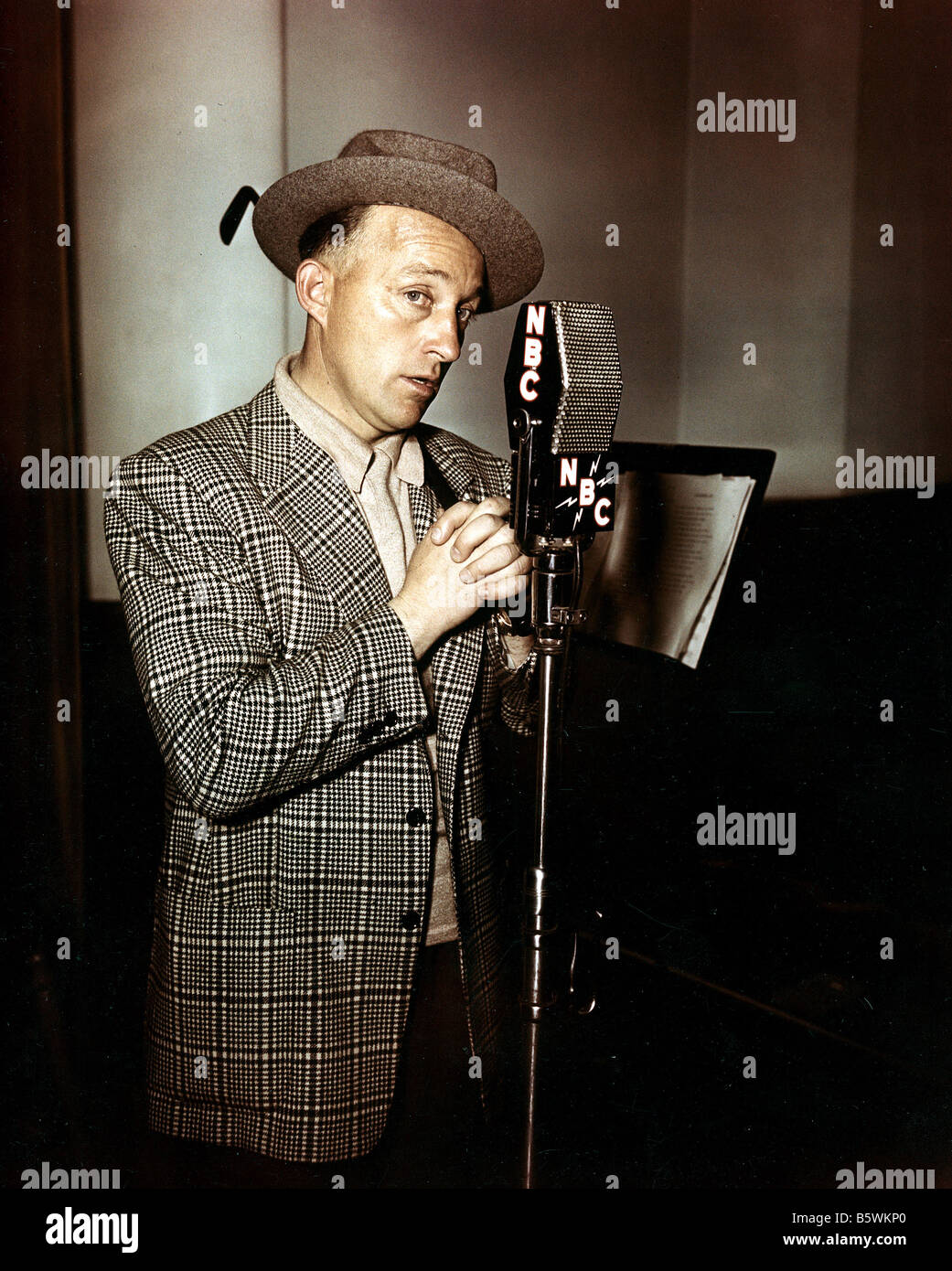 BING CROSBY US singer and actor about 1946 Stock Photo - Alamy