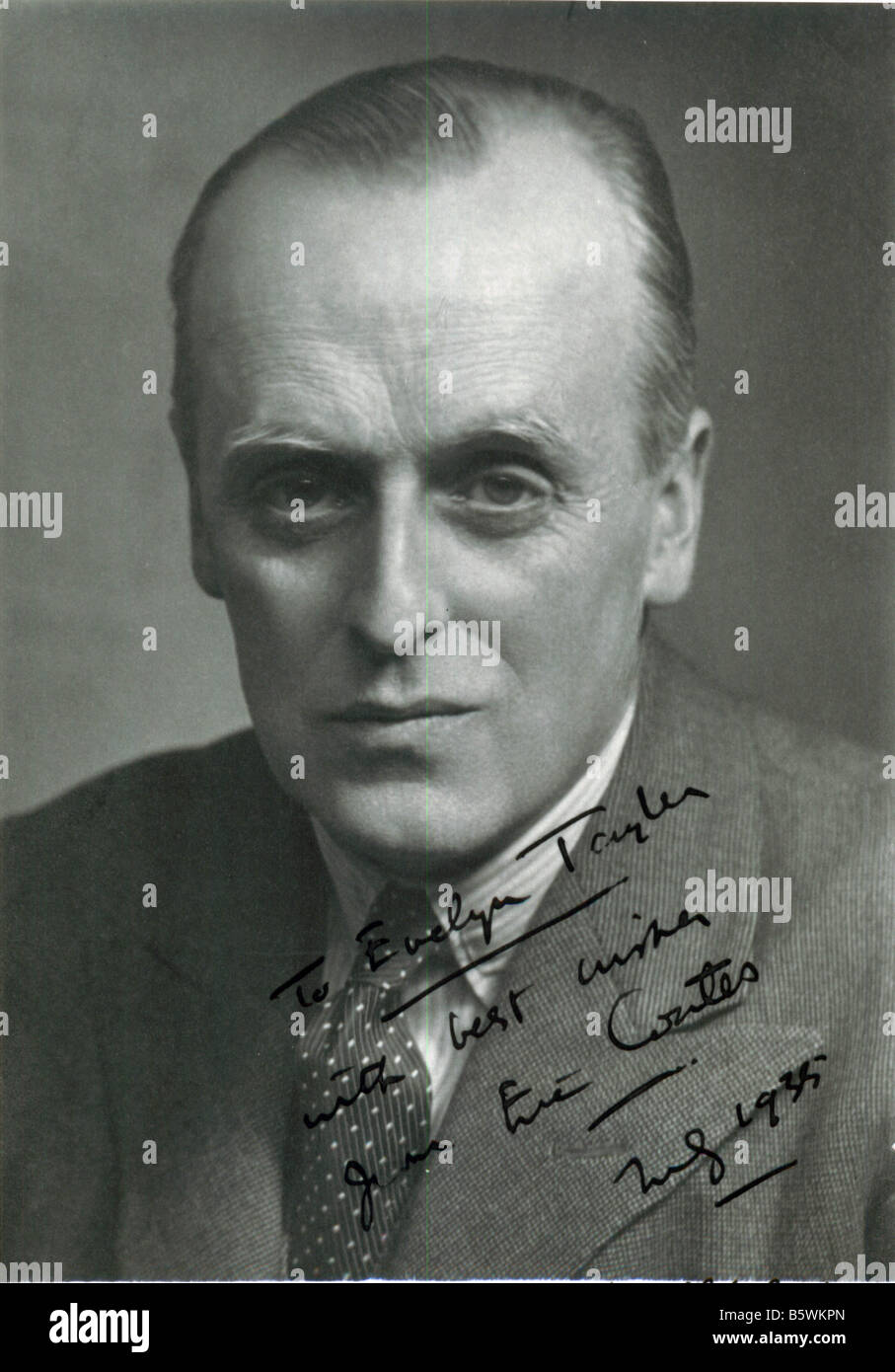 ERIC COATES English light music composer 1886 to 1957 Stock Photo - Alamy