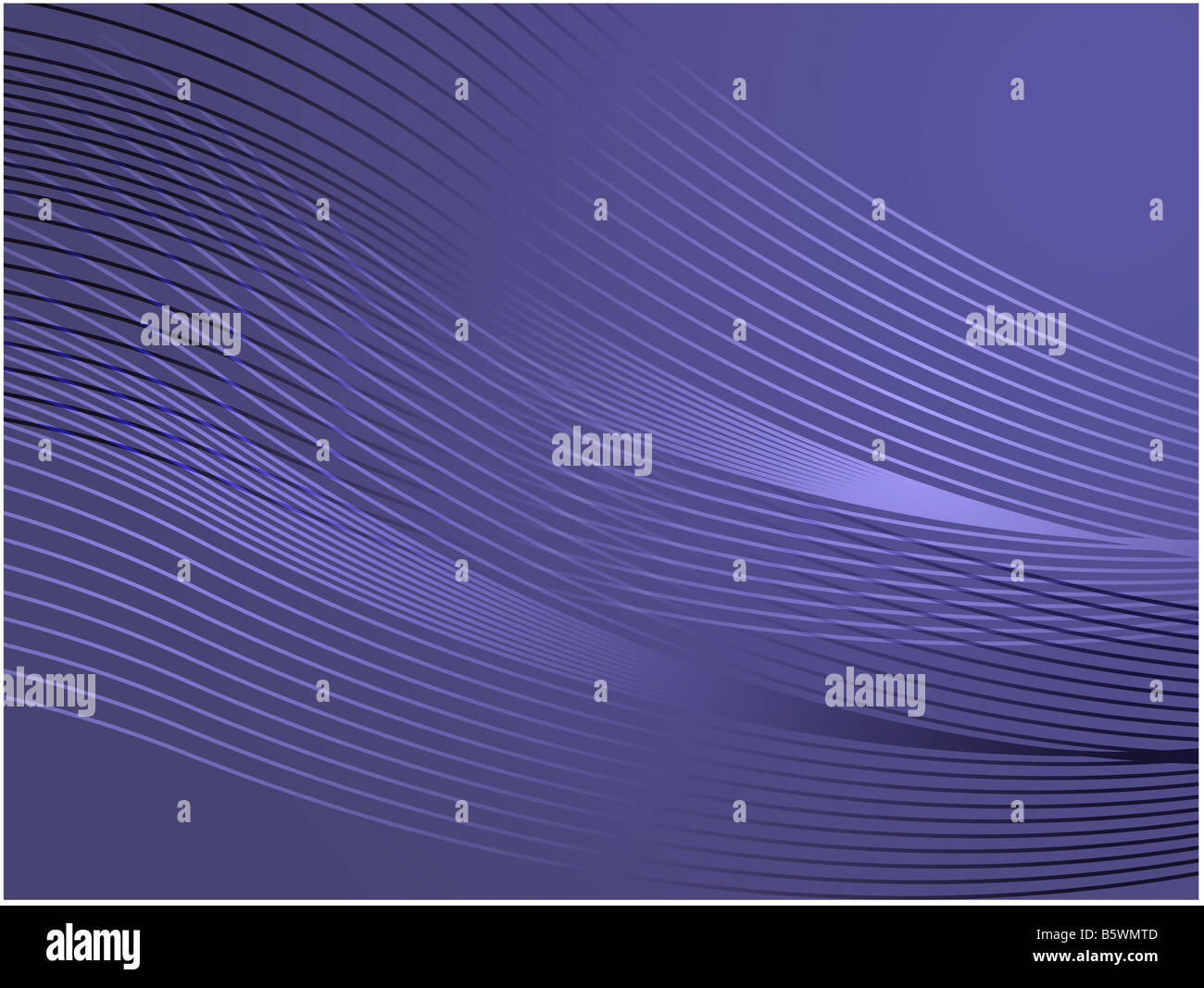 Abstract wallpaper illustration of wavy flowing energy and colors Stock ...