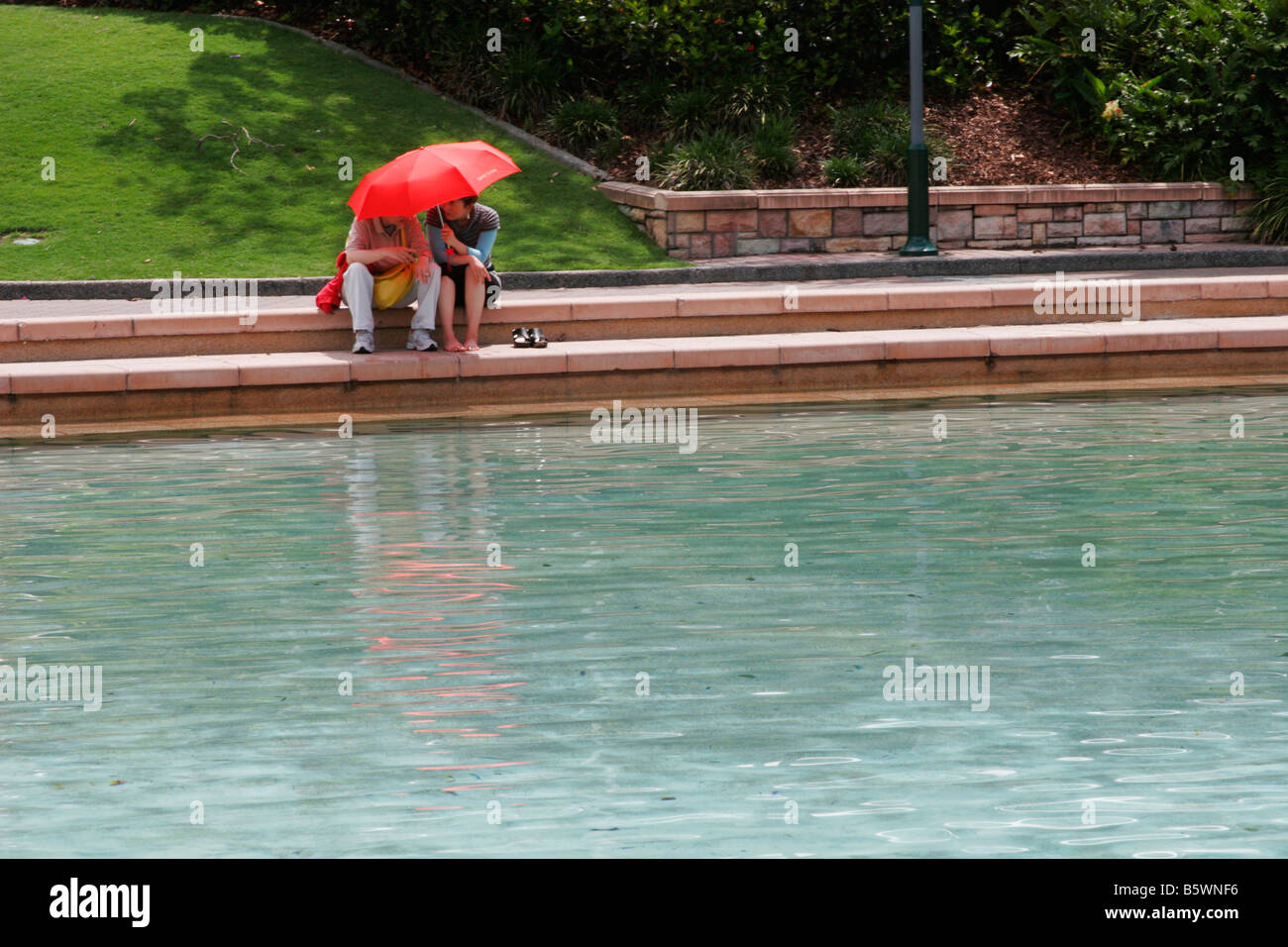 Southbank parklands beach hi-res stock photography and images - Alamy