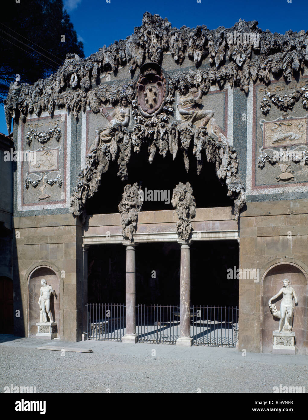 Boboli Gardens Grotto Stock Photo - Alamy