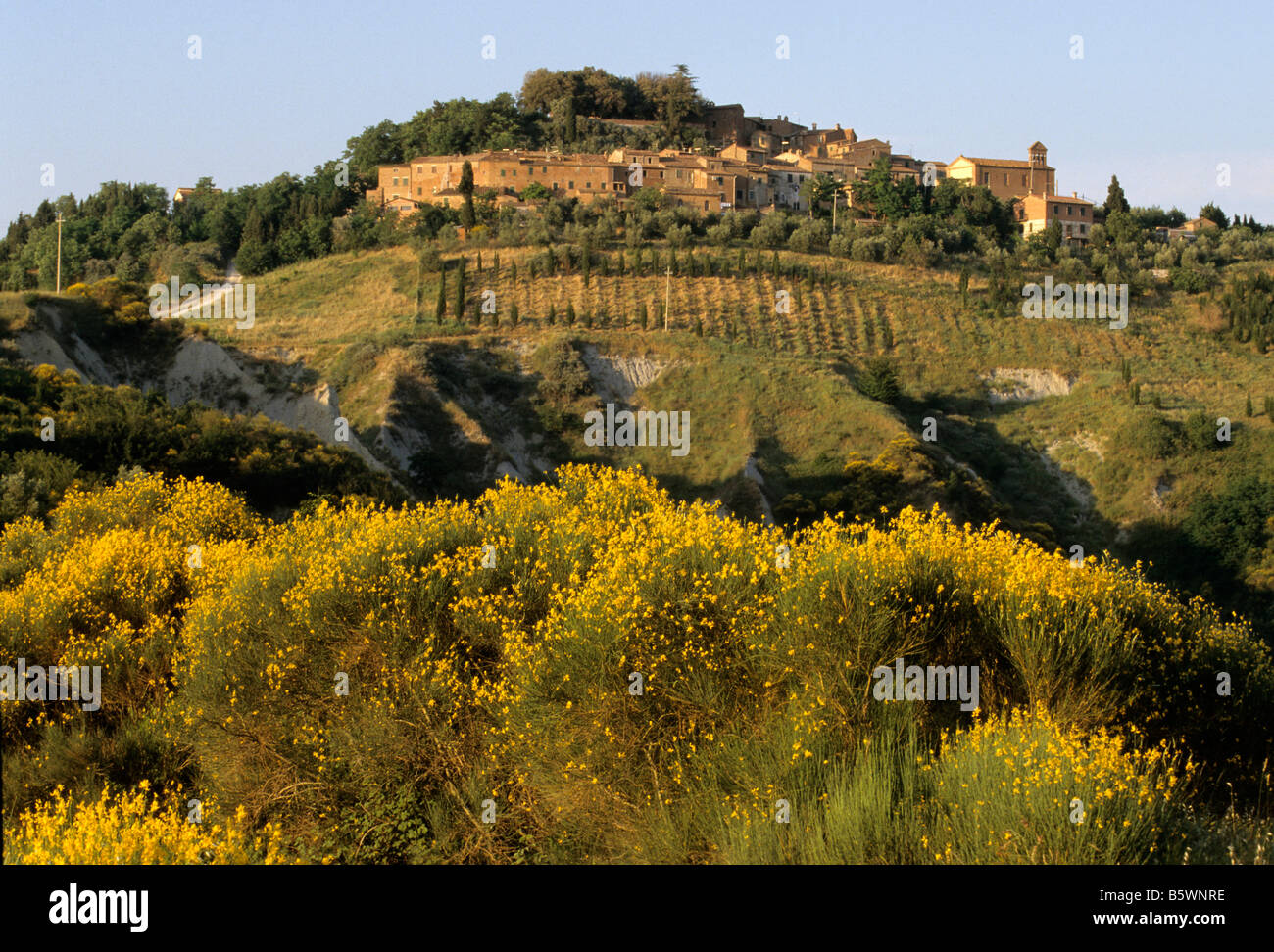 Cityscape Chiusure Tuscany Italy Stock Photo - Alamy