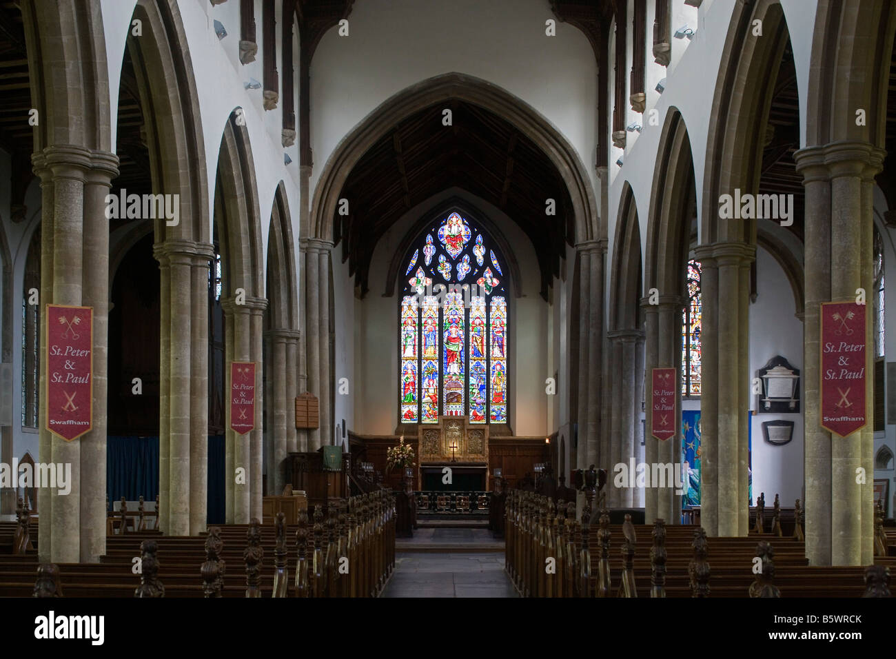 Swaffham church of St Peter and St Paul Norfolk UK Stock Photo - Alamy
