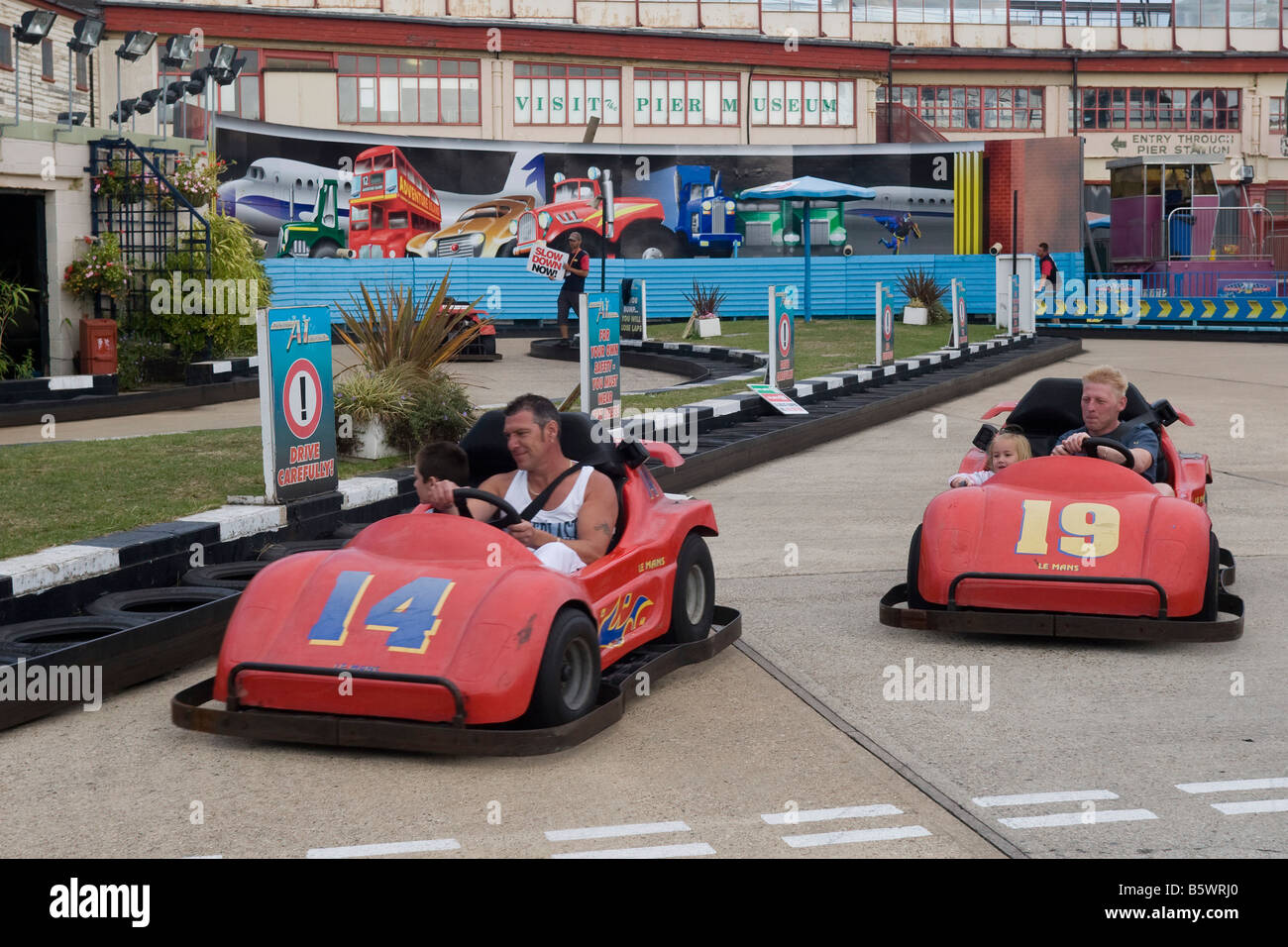 Southend on Sea, Adventure Island. Seaside resort by River Thames ...