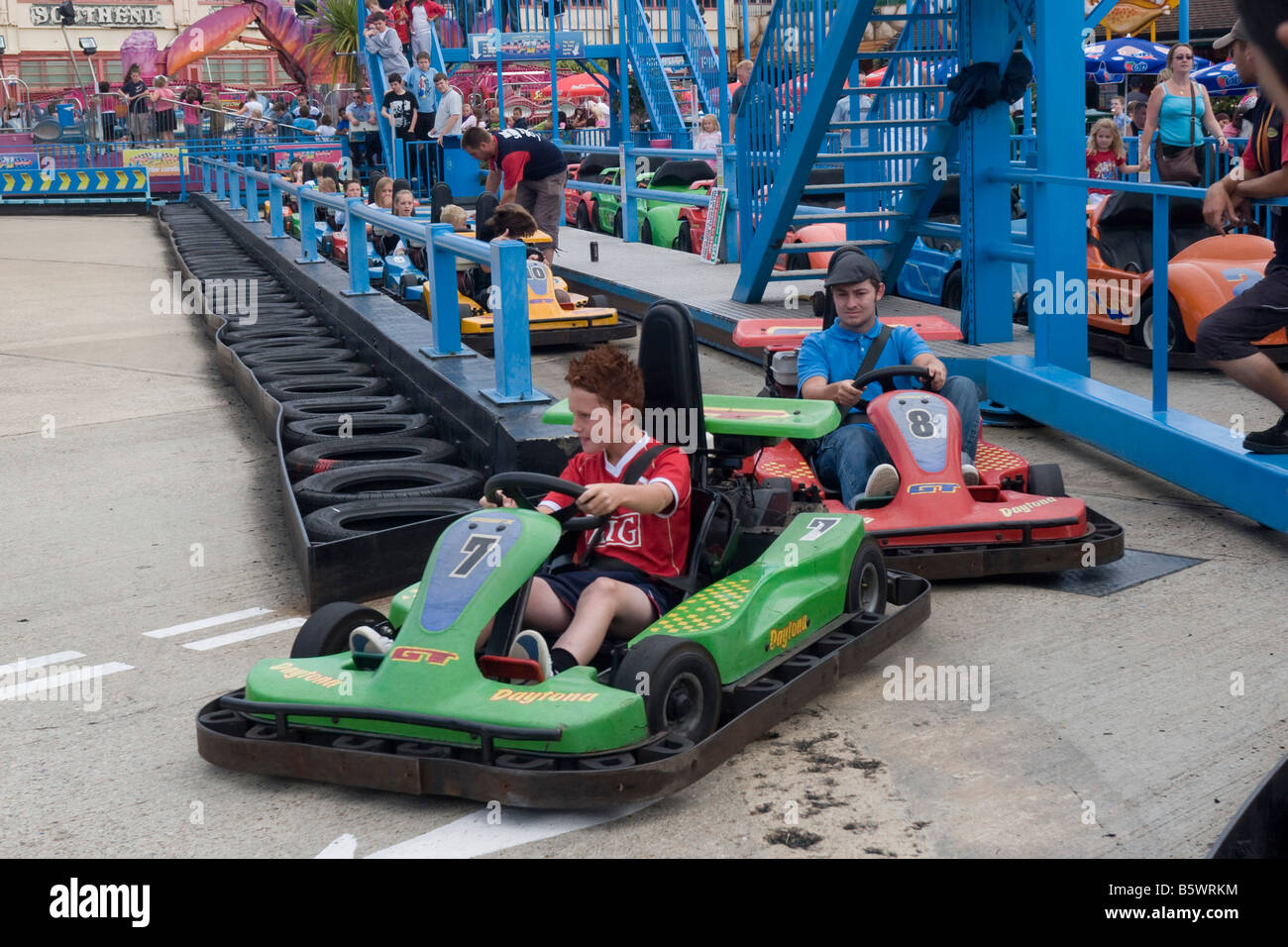 Southend on Sea, Adventure Island. Seaside resort by River Thames ...