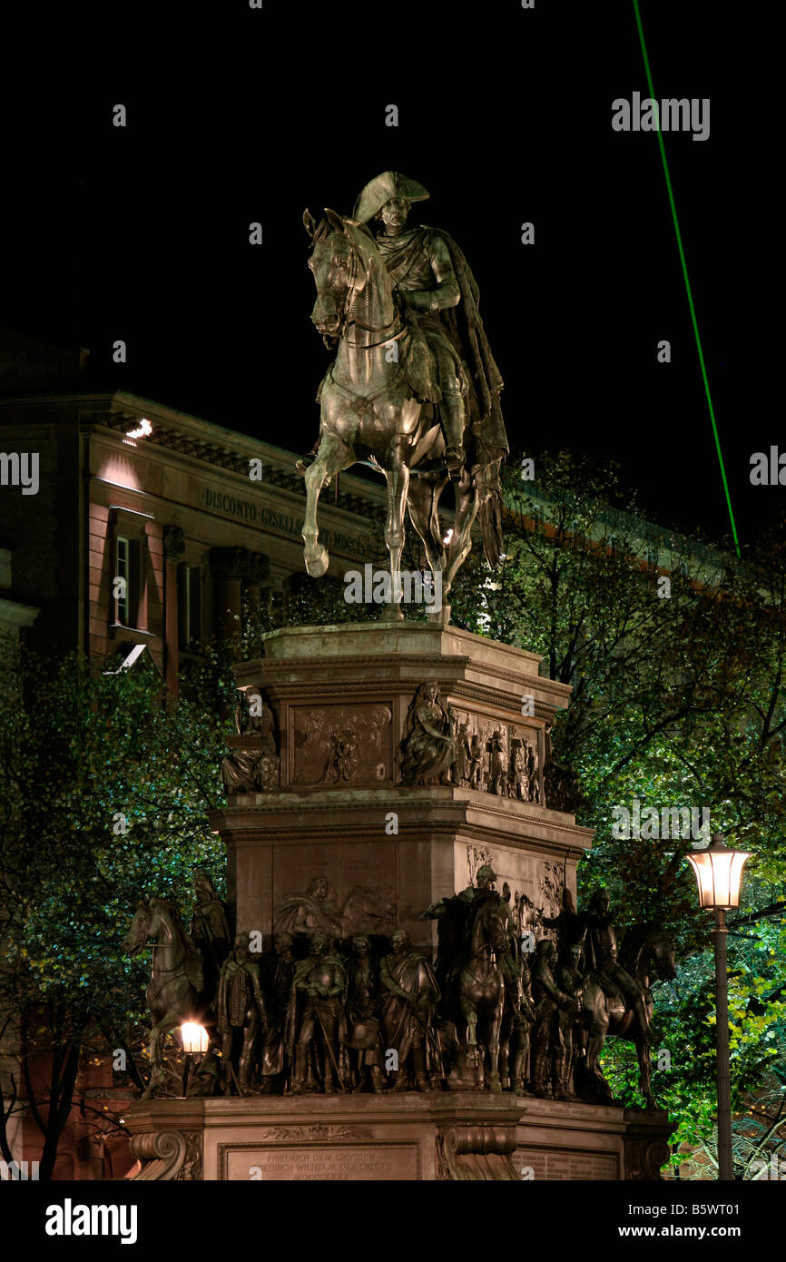 At the memorial of king frederick ii hi-res stock photography and ...