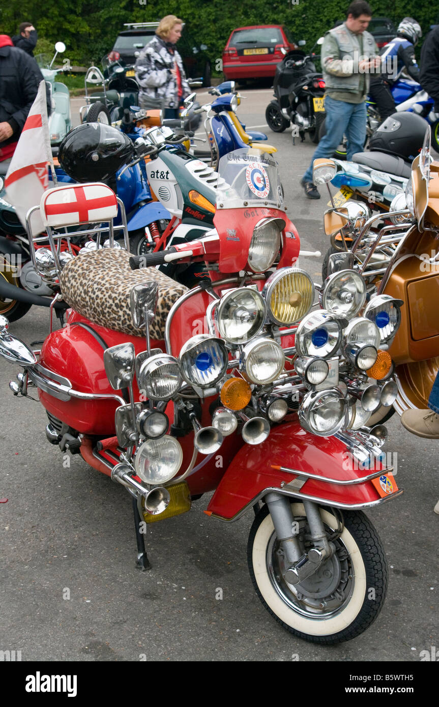 Mod scooter mirrors hi-res stock photography and images - Alamy