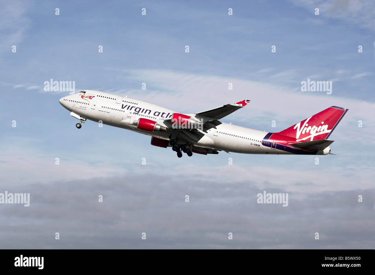 Virgin atlantic boeing 747 on hi-res stock photography and images - Alamy