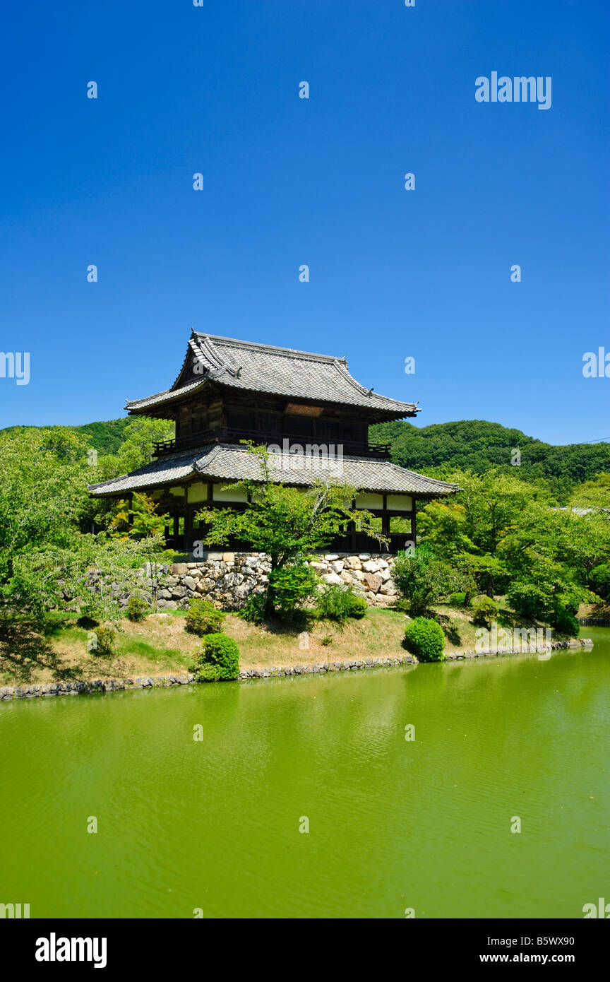 temple, kikko park, iwakuni, yamaguchi prefecture, honshu, japan Stock ...