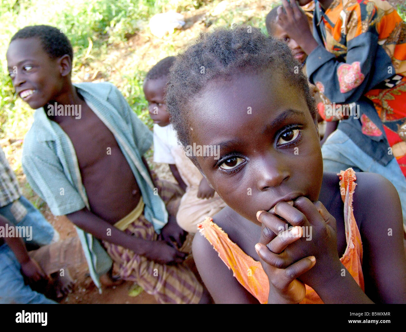 Children Malindi Kenya Africa Stock Photo - Alamy