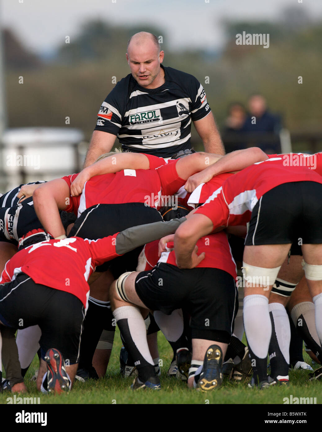 A game of rugby Stock Photo - Alamy