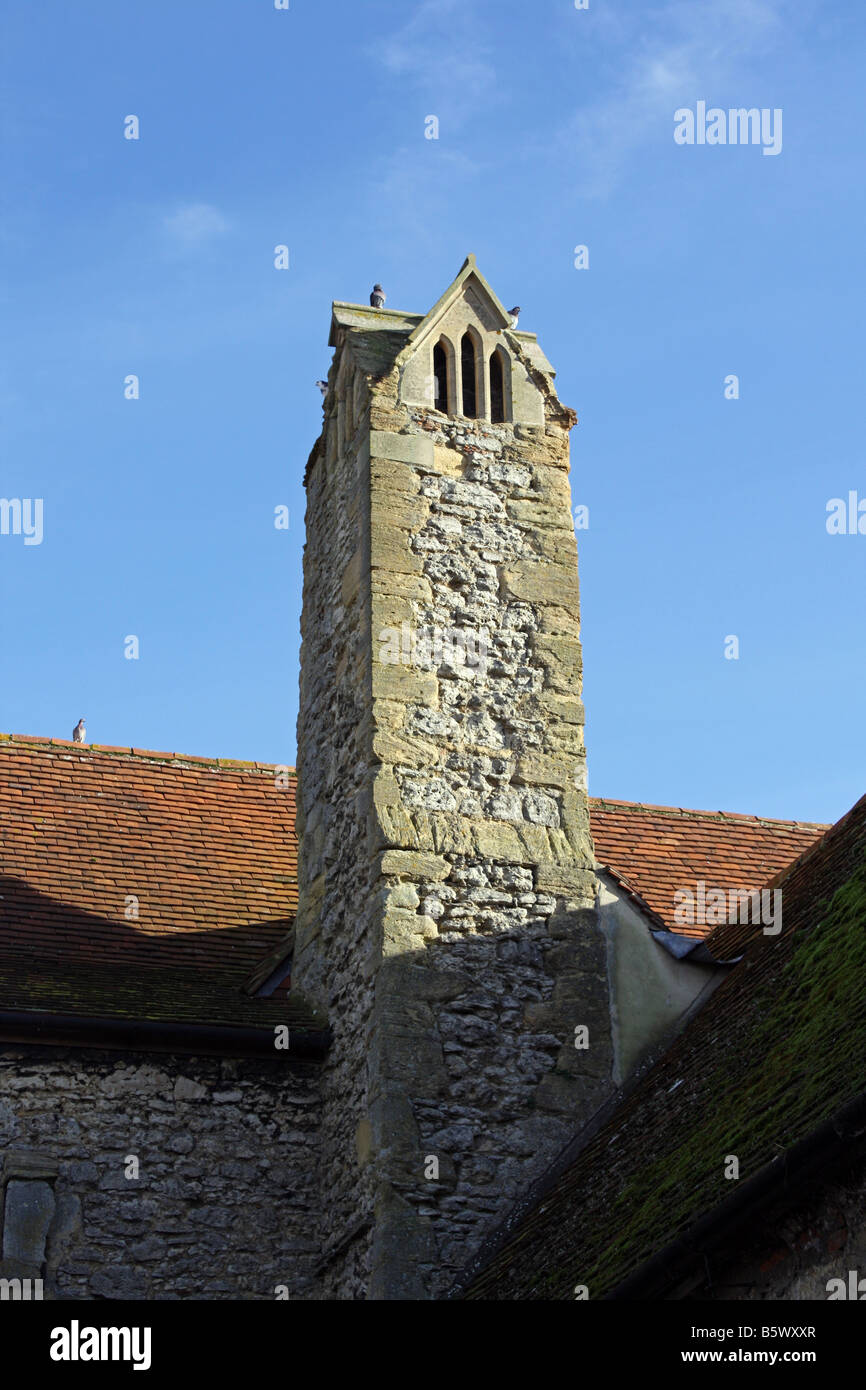 Ancient stone chimney Stock Photo - Alamy
