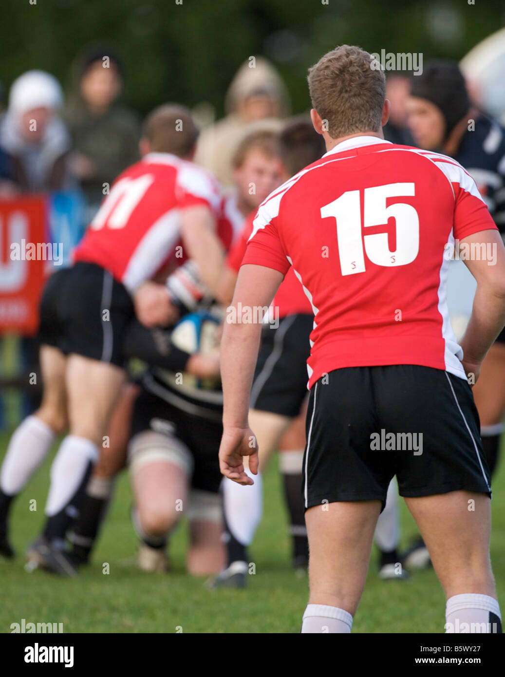 A game of rugby Stock Photo - Alamy