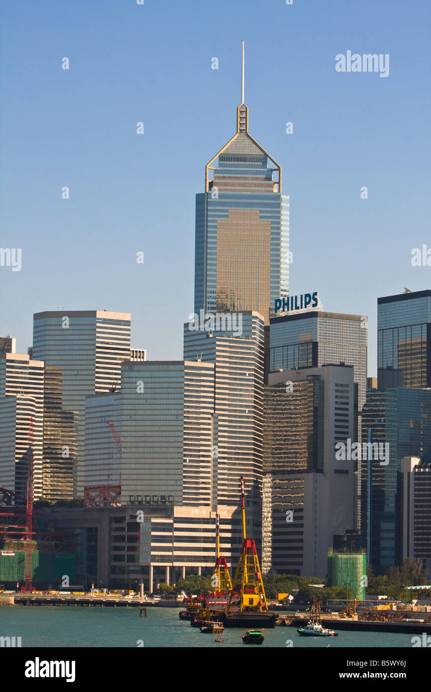 Hong Kong Office Buildings Stock Photo - Alamy