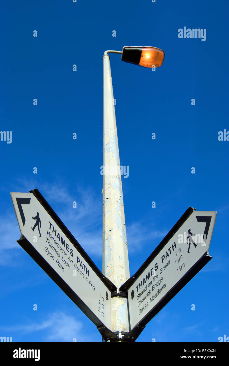 A Lamp Post Mounted Warning Sign, Giving Notice That The, 45% OFF
