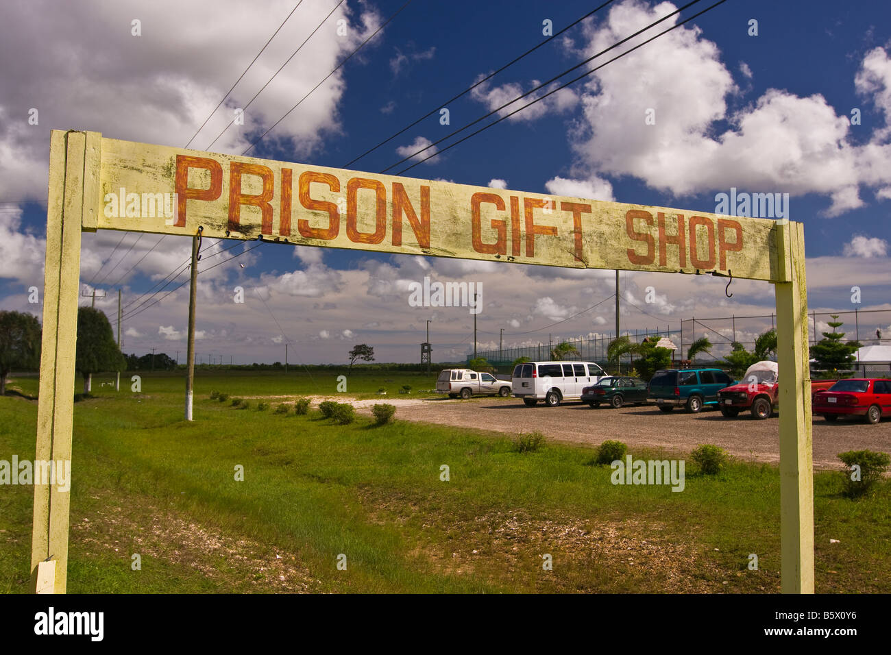 Prison signs hi-res stock photography and images - Alamy