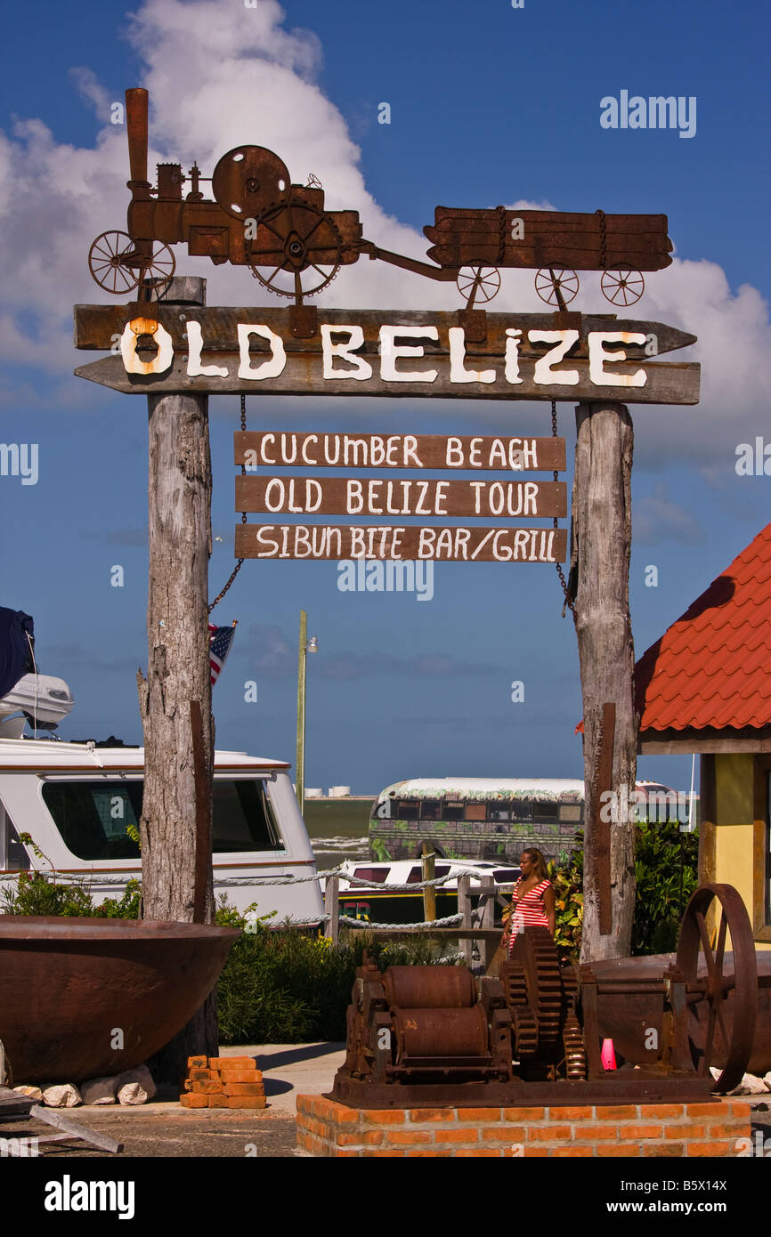 BELIZE CITY BELIZE Entrance to Old Belize Adventure Cultural and ...