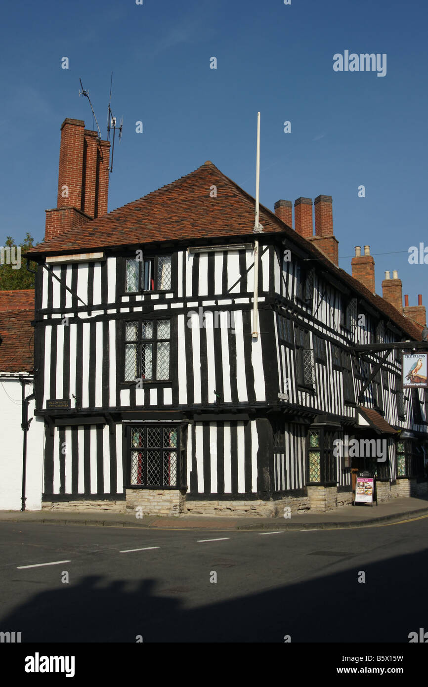 The Falcon Hotel, Stratford-Upon-Avon, England, UK Stock Photo - Alamy
