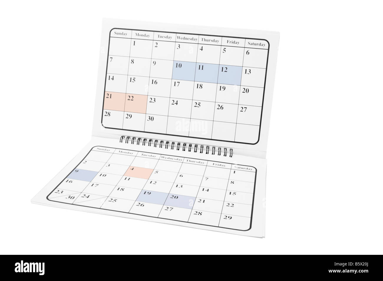 He calendar Cut Out Stock Images & Pictures - Alamy