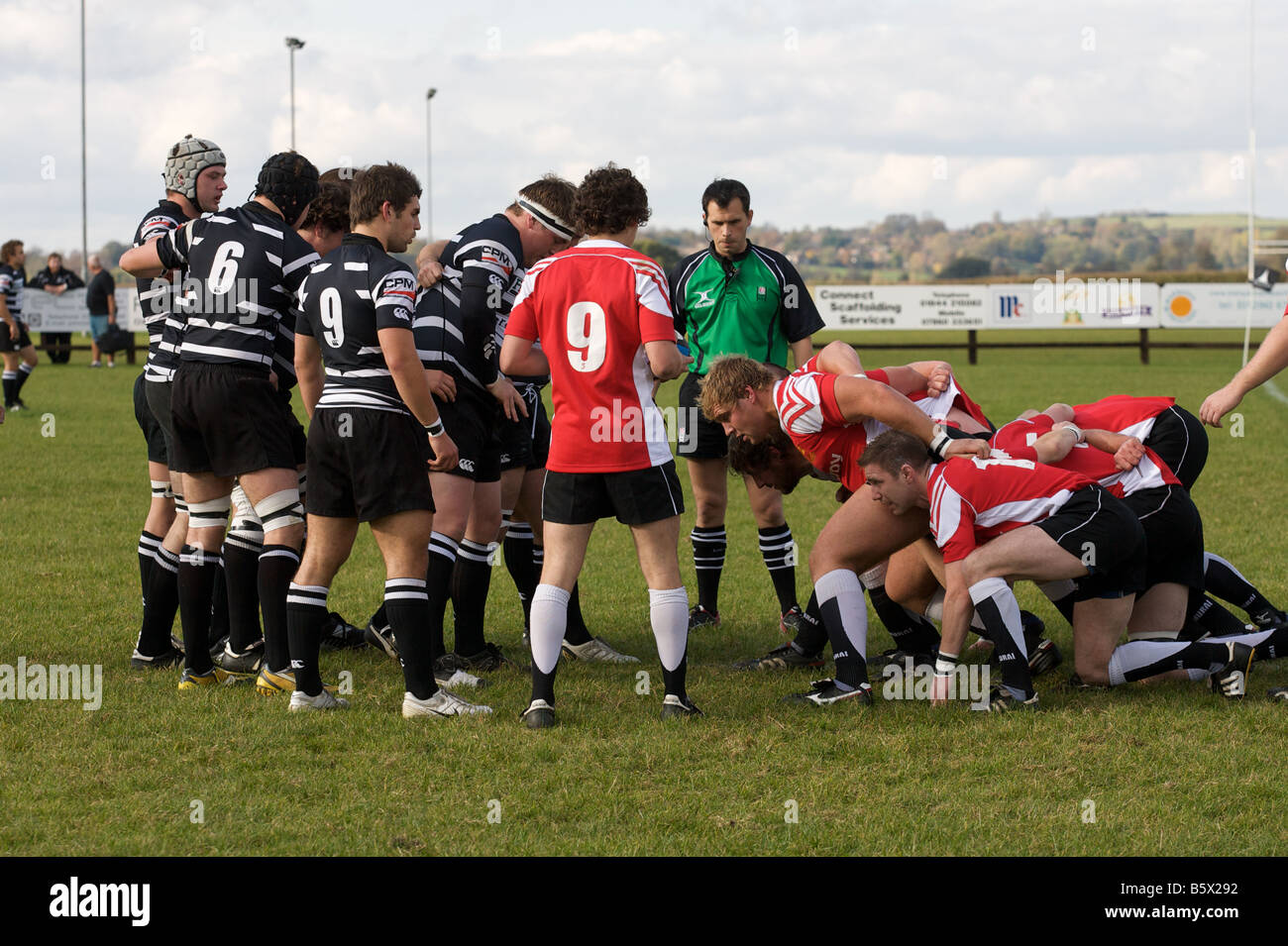 A game of rugby Stock Photo - Alamy