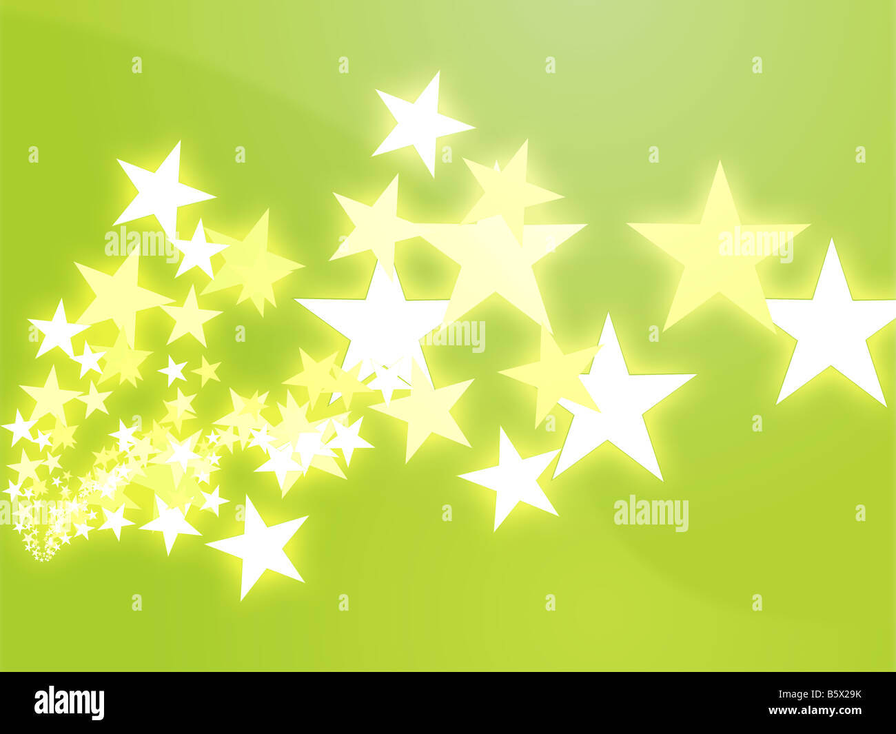 Abstract geometric wallpaper background of dynamic flying stars Stock ...