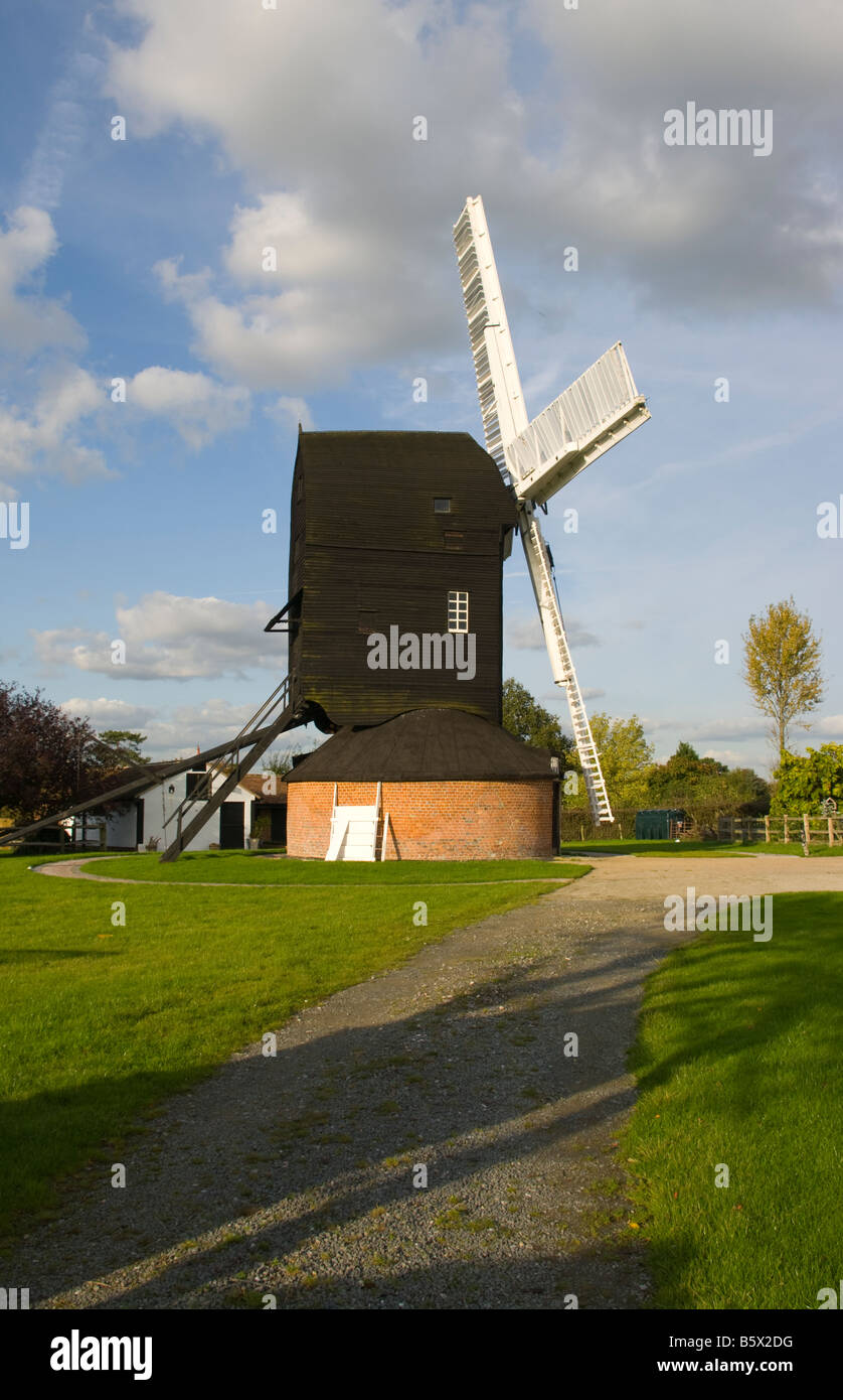 Outwood Mill Windmill Outwood Surrey uk windmills Stock Photo - Alamy
