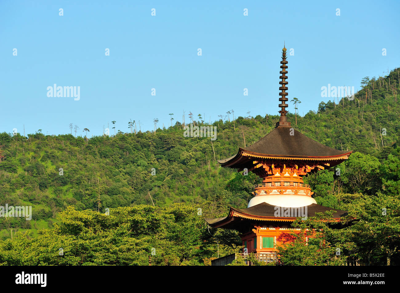 Tahoto Pagoda, Miyajima cho, Hatsukaichi, Hiroshima Prefecture, Japan ...