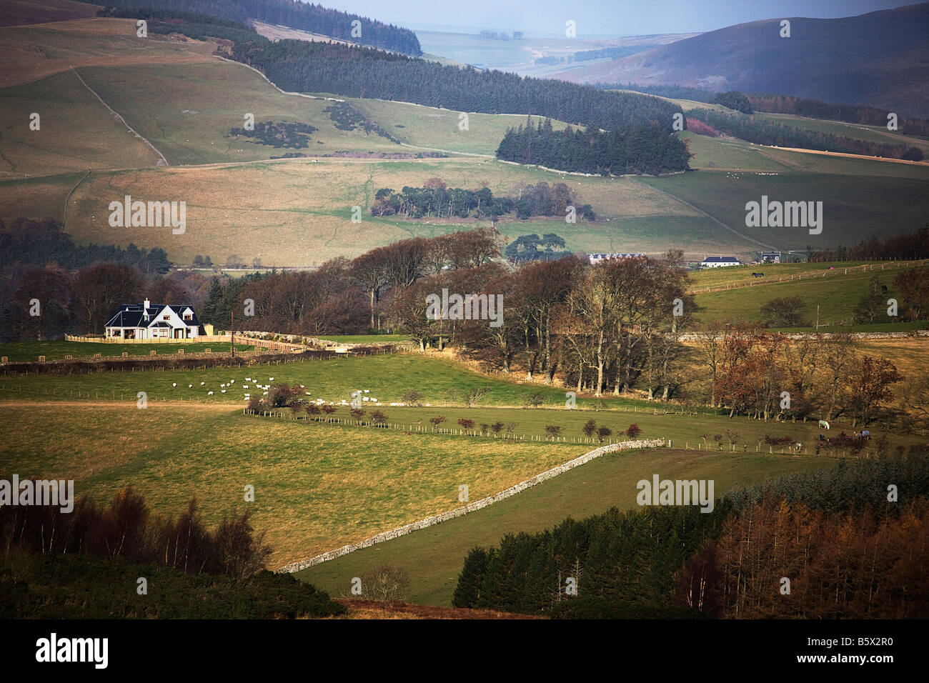 Scottish landscape scenery outlook view terrain country environment ...