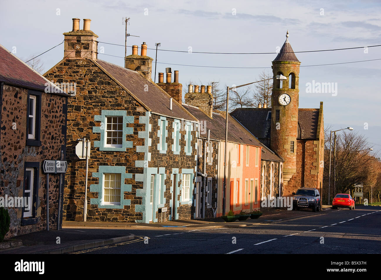 Gordon. The Borders. Scotland Stock Photo - Alamy