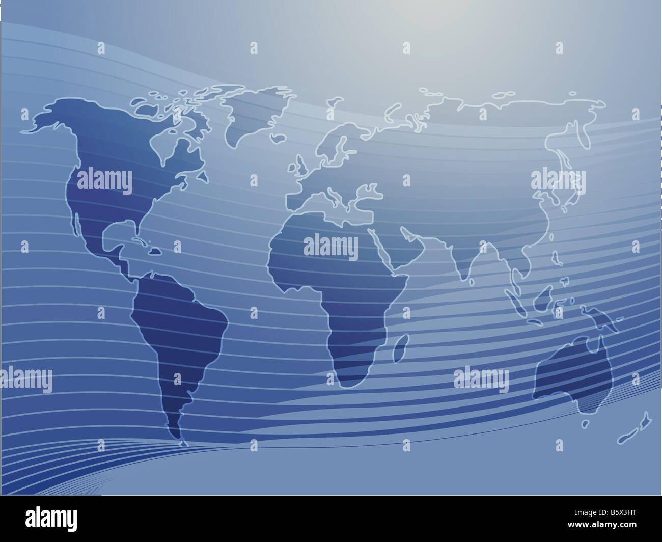 Angled world map hi-res stock photography and images - Alamy