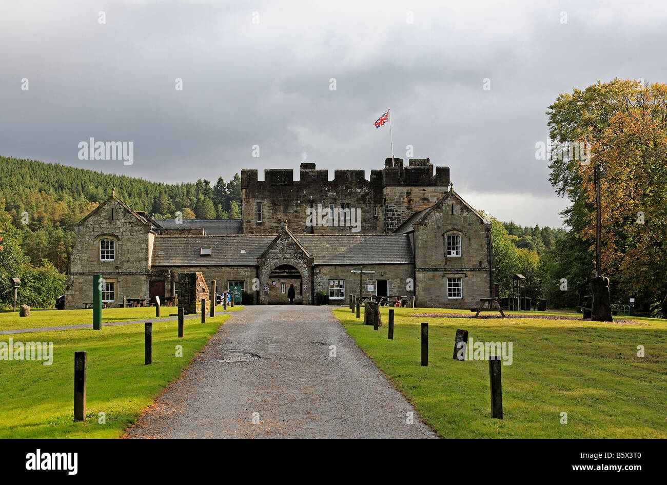 1285 Kielder Castle Kielder Forest Northumberland UK Stock Photo - Alamy