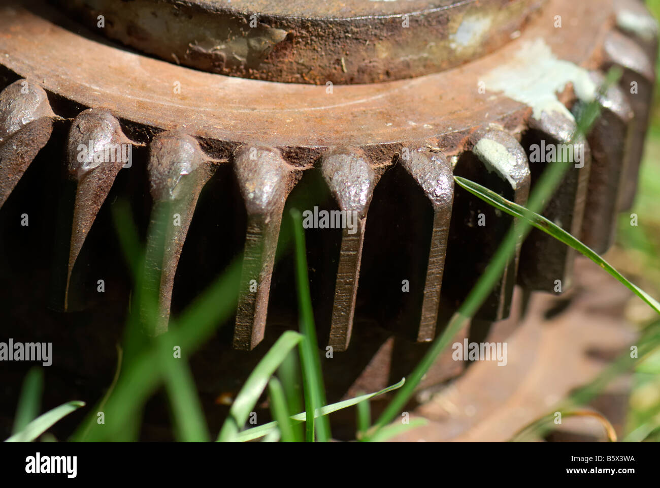 Rusty cogwheel hi-res stock photography and images - Alamy