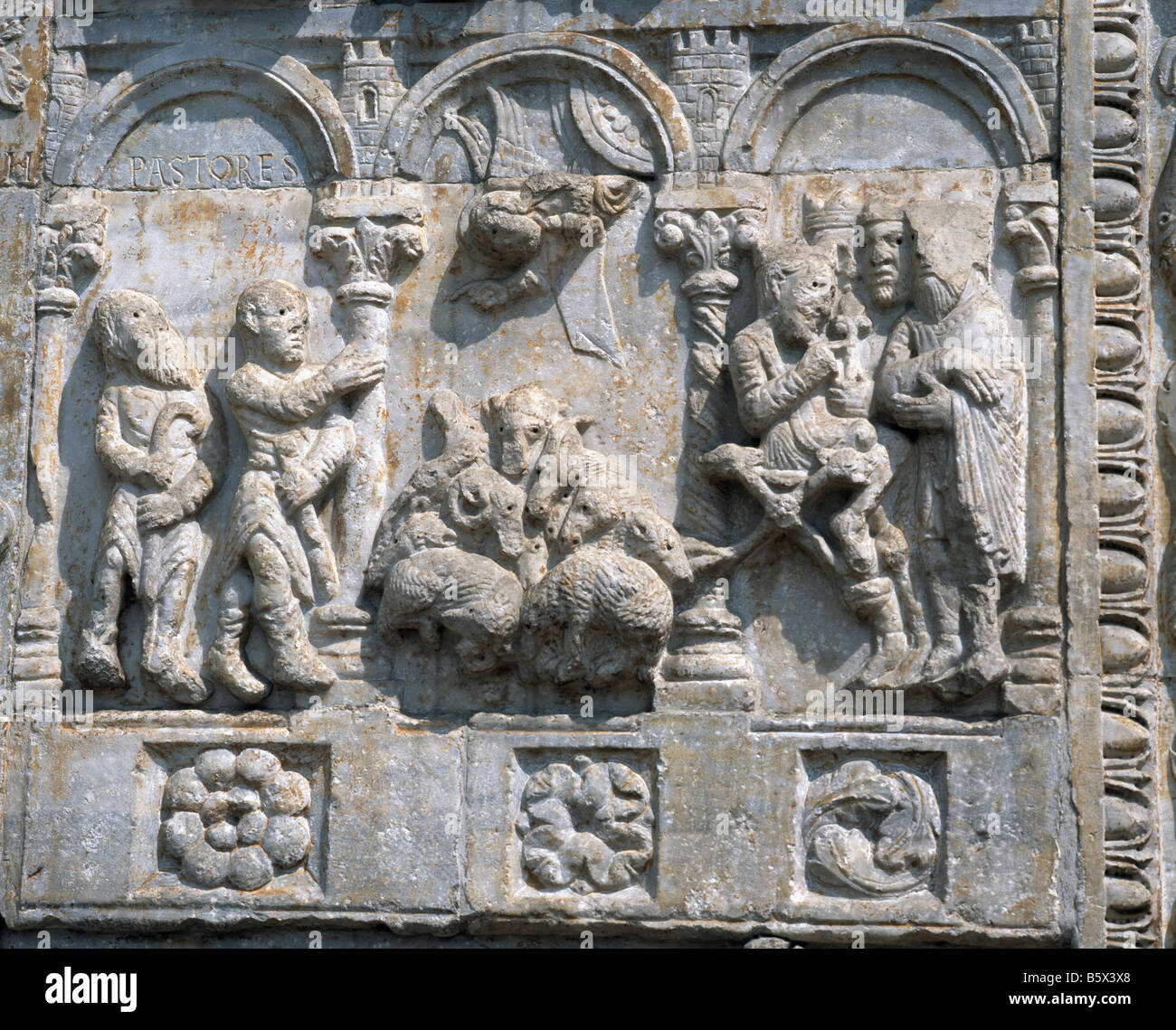 Verona, San Zeno Shepherds Stock Photo - Alamy