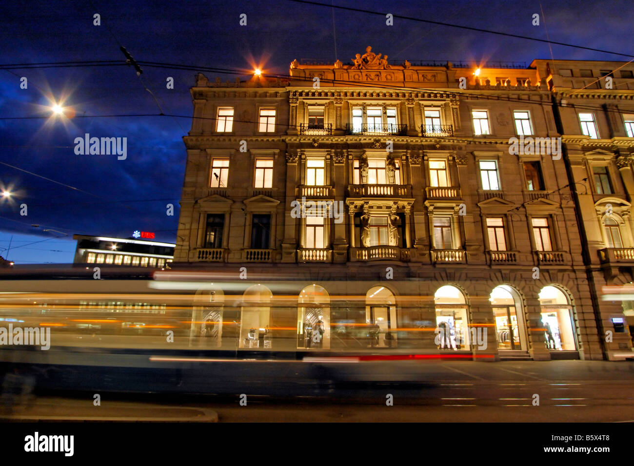 Credit suisse paradeplatz zurich switzerland hi-res stock photography ...