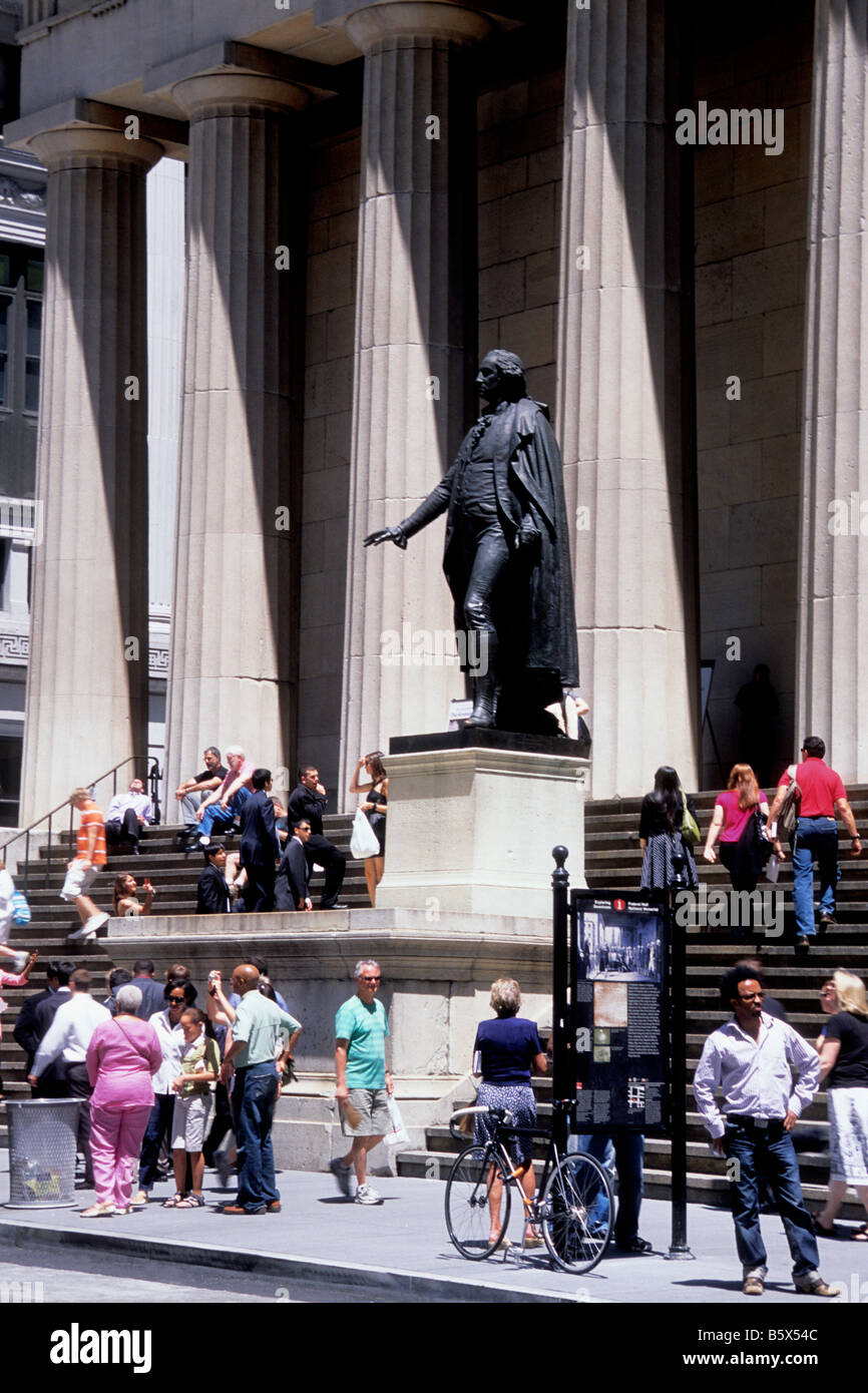 Federal hall national memorial hi-res stock photography and images - Alamy