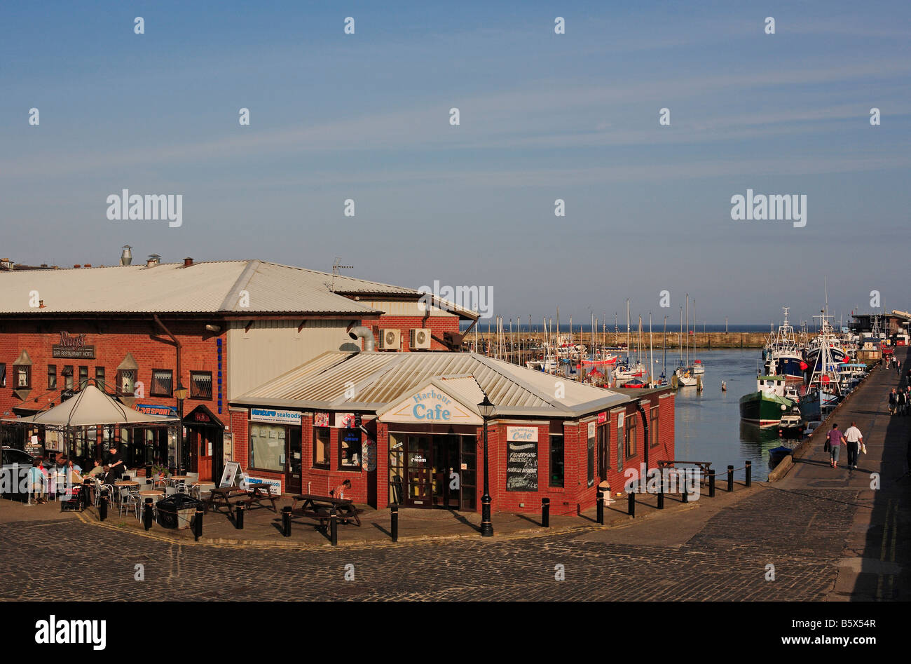 Harbour cafe bridlington hi-res stock photography and images - Alamy