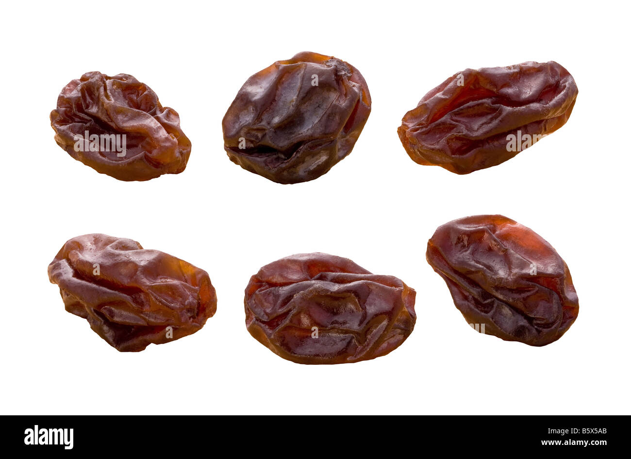Raisins isolated on a white background Stock Photo - Alamy