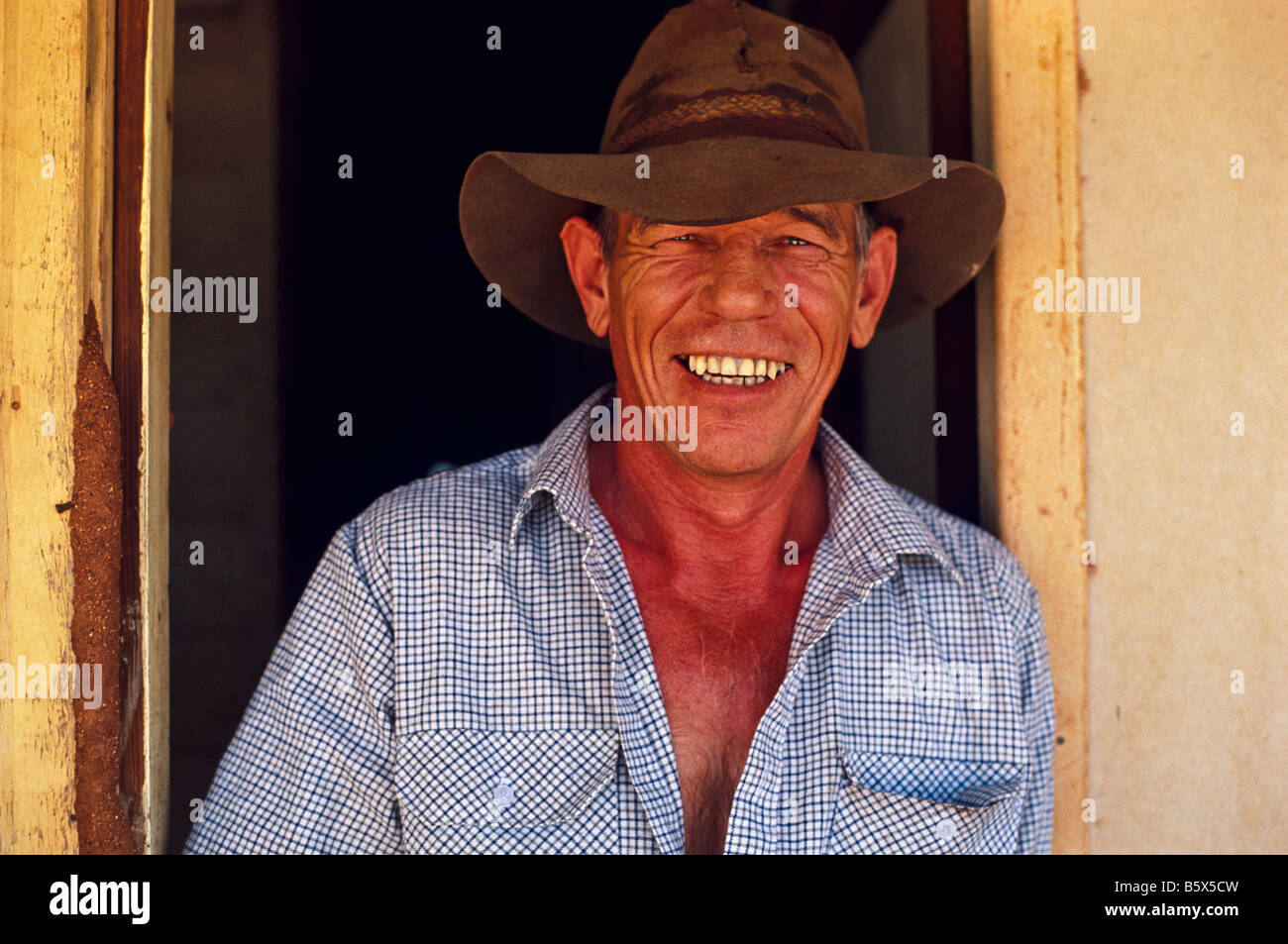 Farmer, outback Australia Stock Photo - Alamy