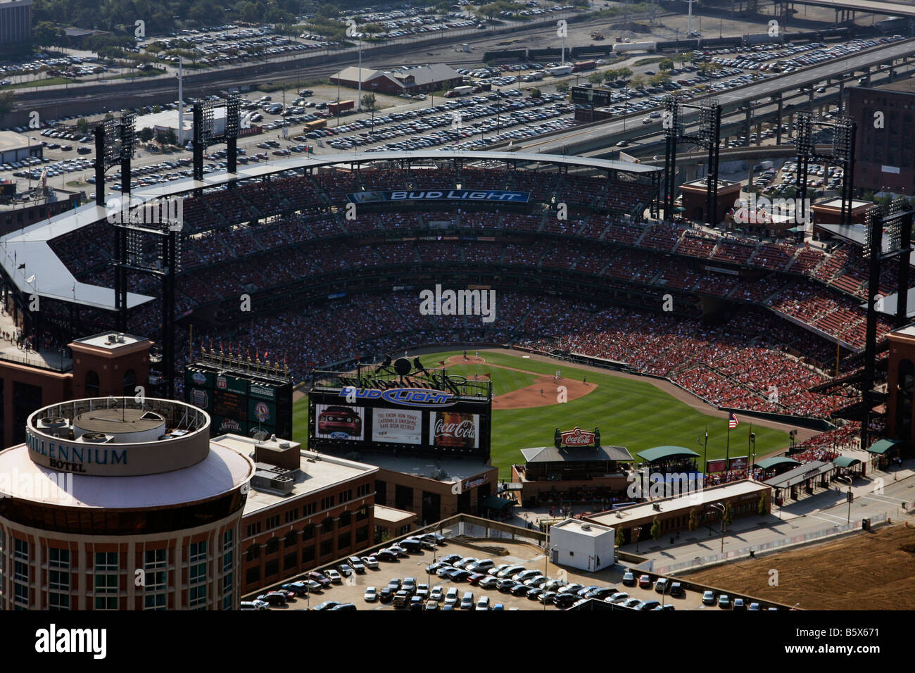 Busch stadium hi-res stock photography and images - Alamy